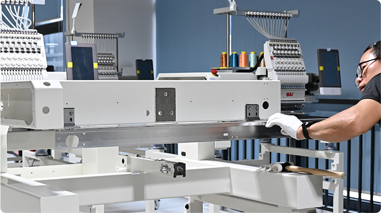 THE VISION-BAi Embroidery Machine