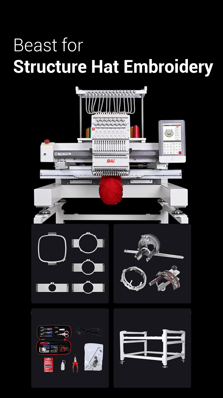 THE VISION-BAi Embroidery Machine