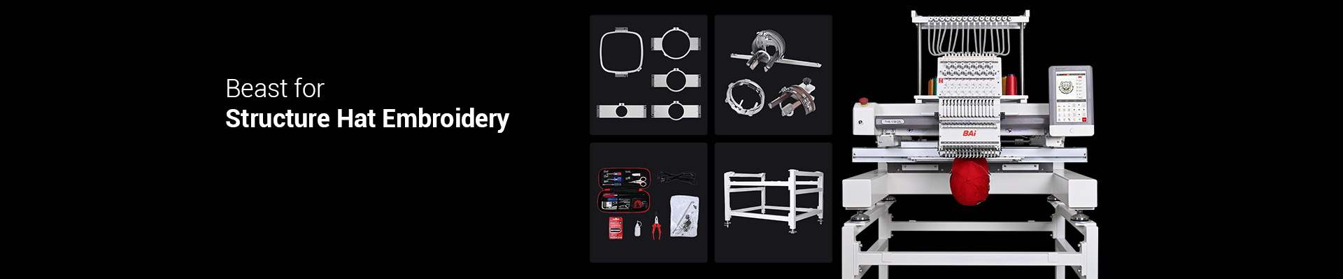 THE VISION-BAi Embroidery Machine